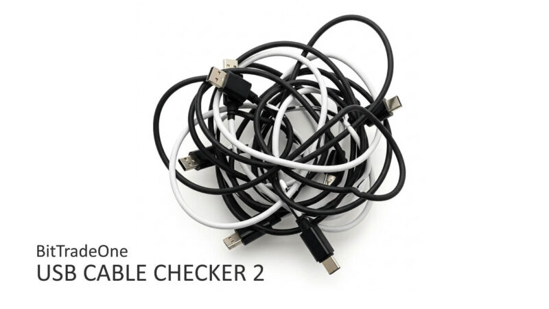増えるUSBケーブルを見分ける！【USB CABLE CHECKER2】で性能を知る。 | BizHack